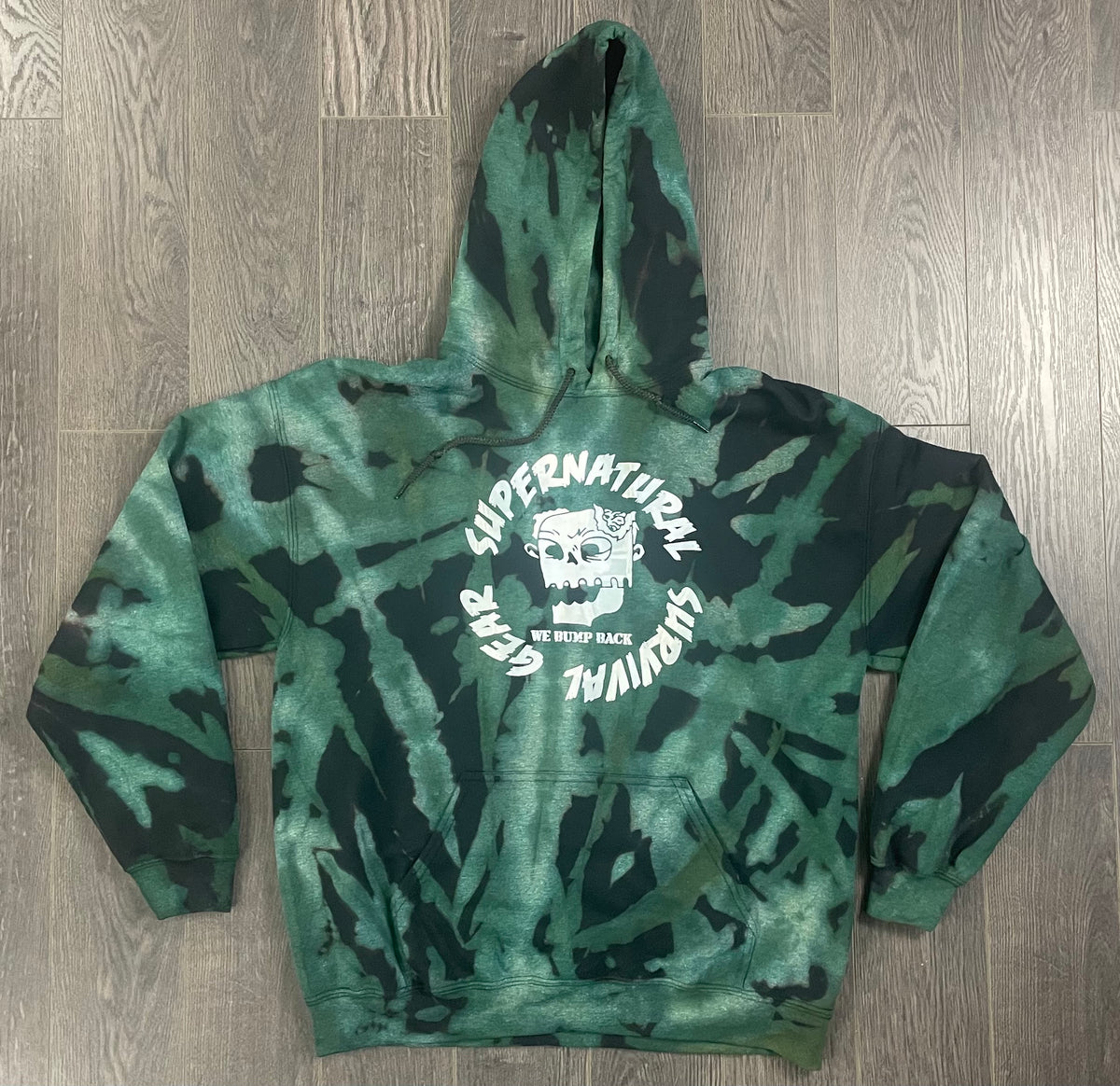 Bleach Dye "Original Hoodie” – Supernatural Survival Gear